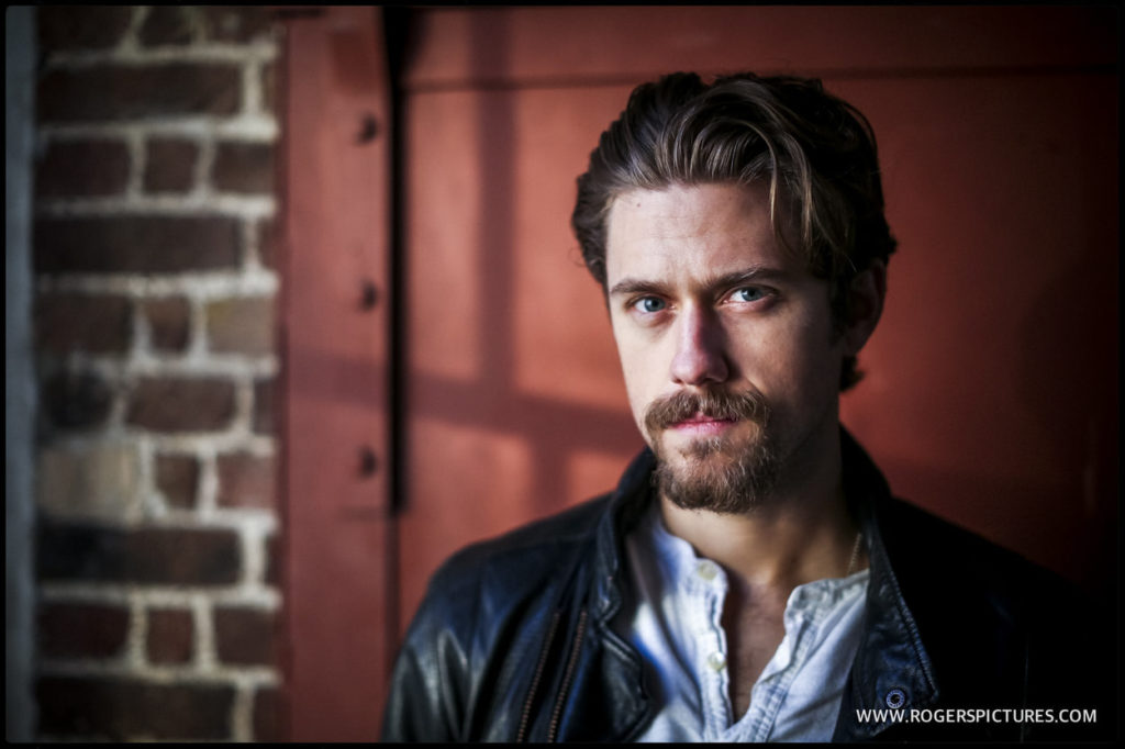 Portraits of Actor Aaron Tveit in London | PR Photography