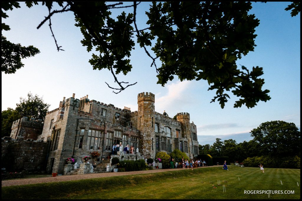 Outdoor Wedding at Wadhurst Castle | Wedding Photographer UK